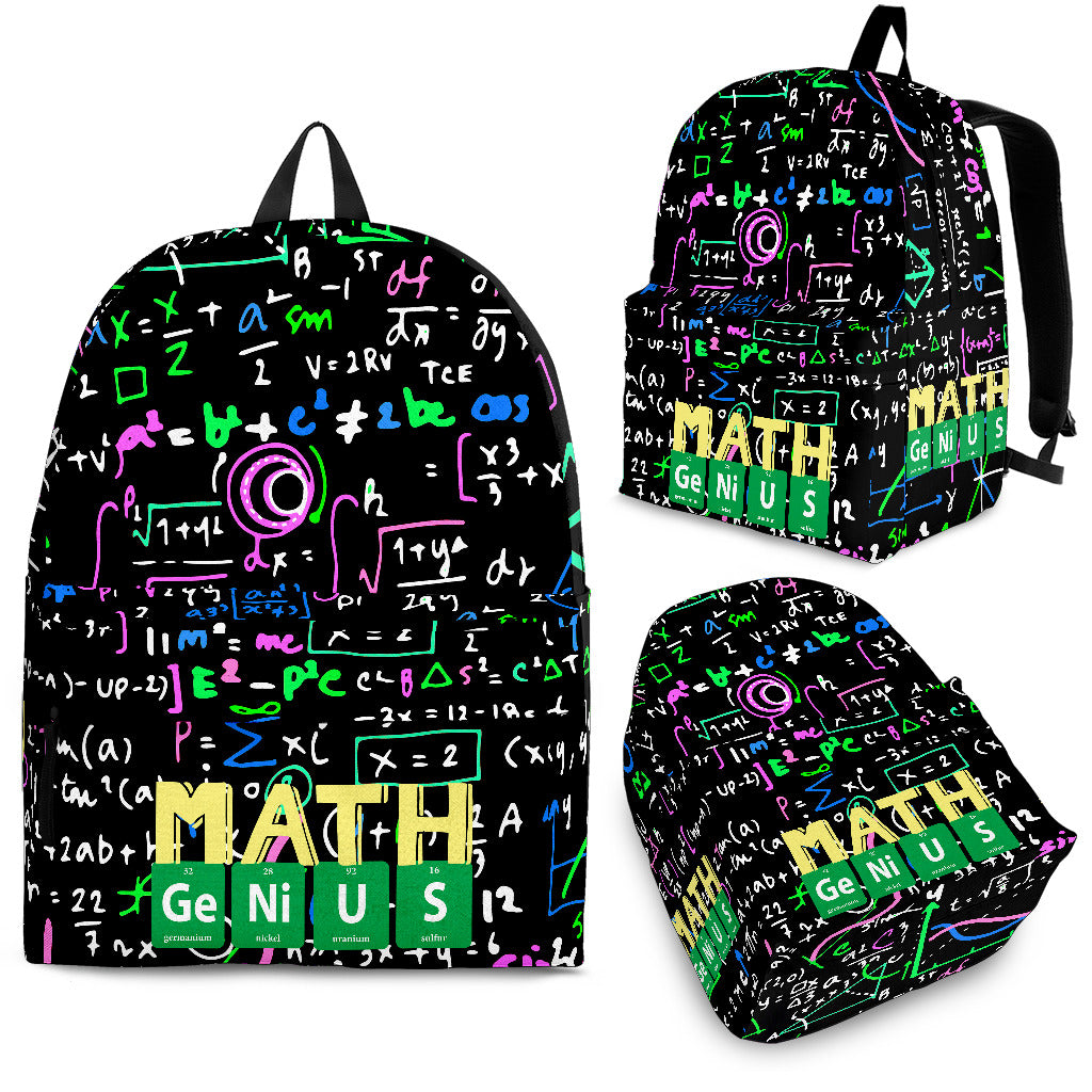 Math Genius Backpack – This is iT Original