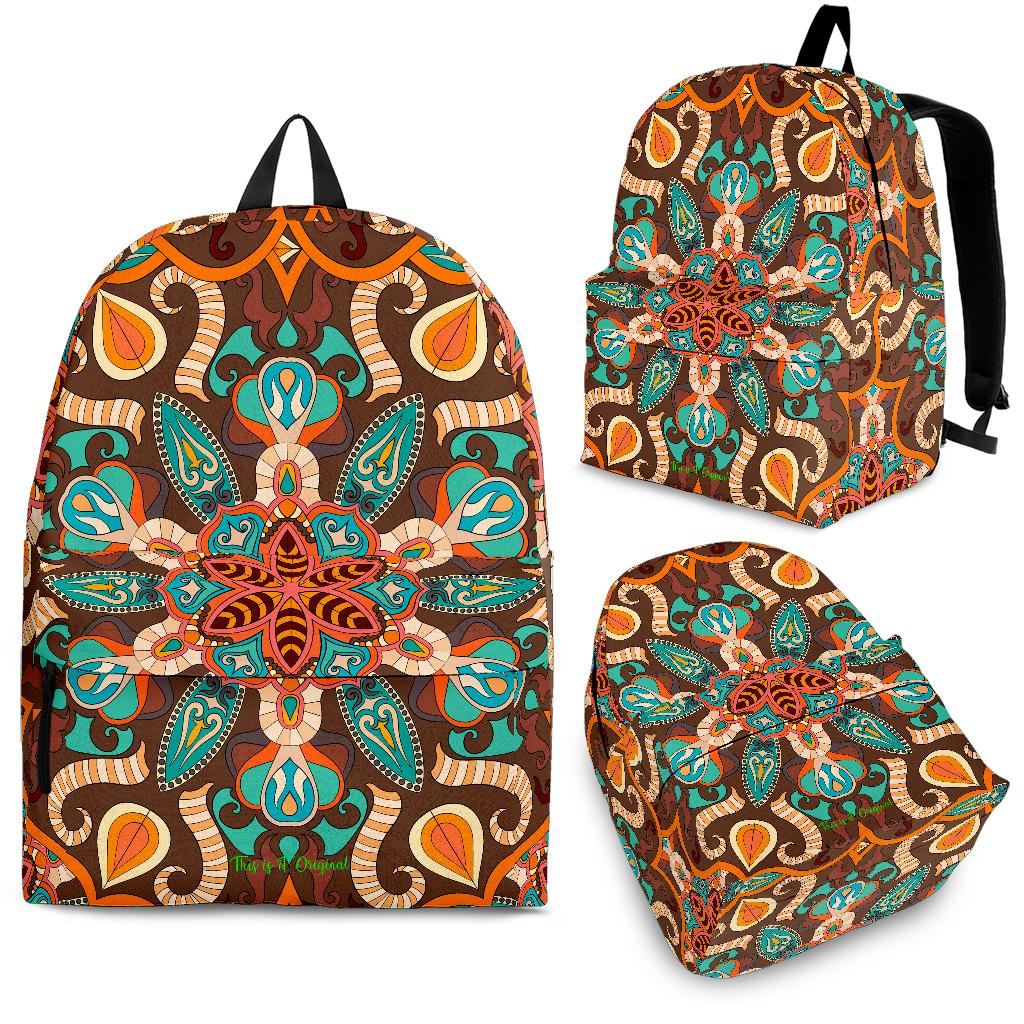 Most Beautiful Mandala Design Three Backpack – This is iT Original