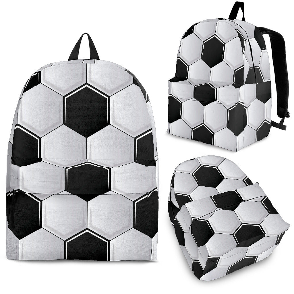 Soccer Ball Pattern Backpack – This is iT Original