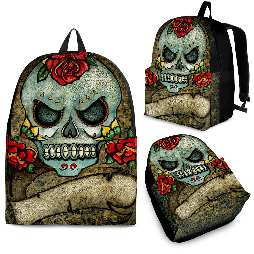 Angry Skull Backpack – This is iT Original