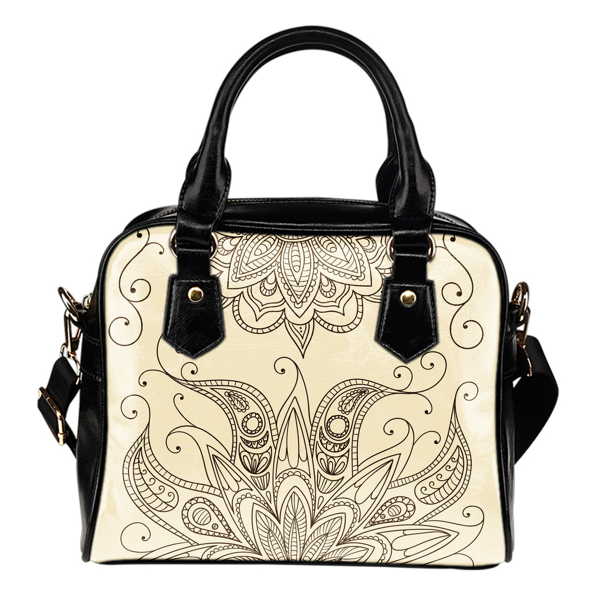 Beige Henna Shoulder Handbag – This is iT Original