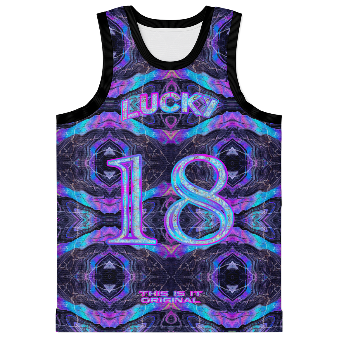 Luxury Pastel Colors - Palm Tree Design - 44 - Grateful - Unisex Baske ...