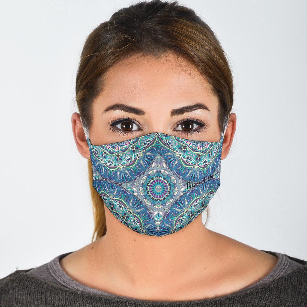 Most Beautiful Mandala Two Protection Face Mask – This is iT Original