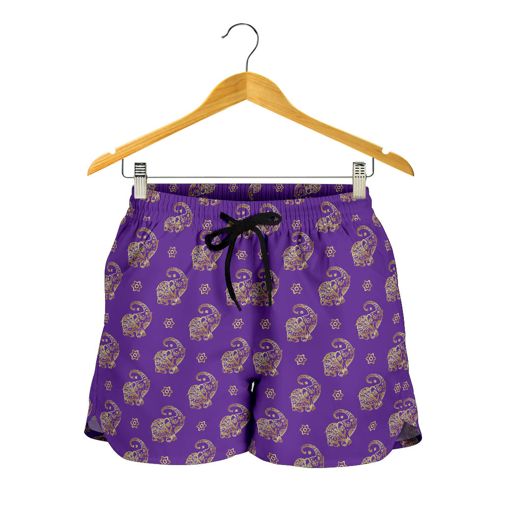 Lucky Purple Elephant Women's Shorts – This is iT Original