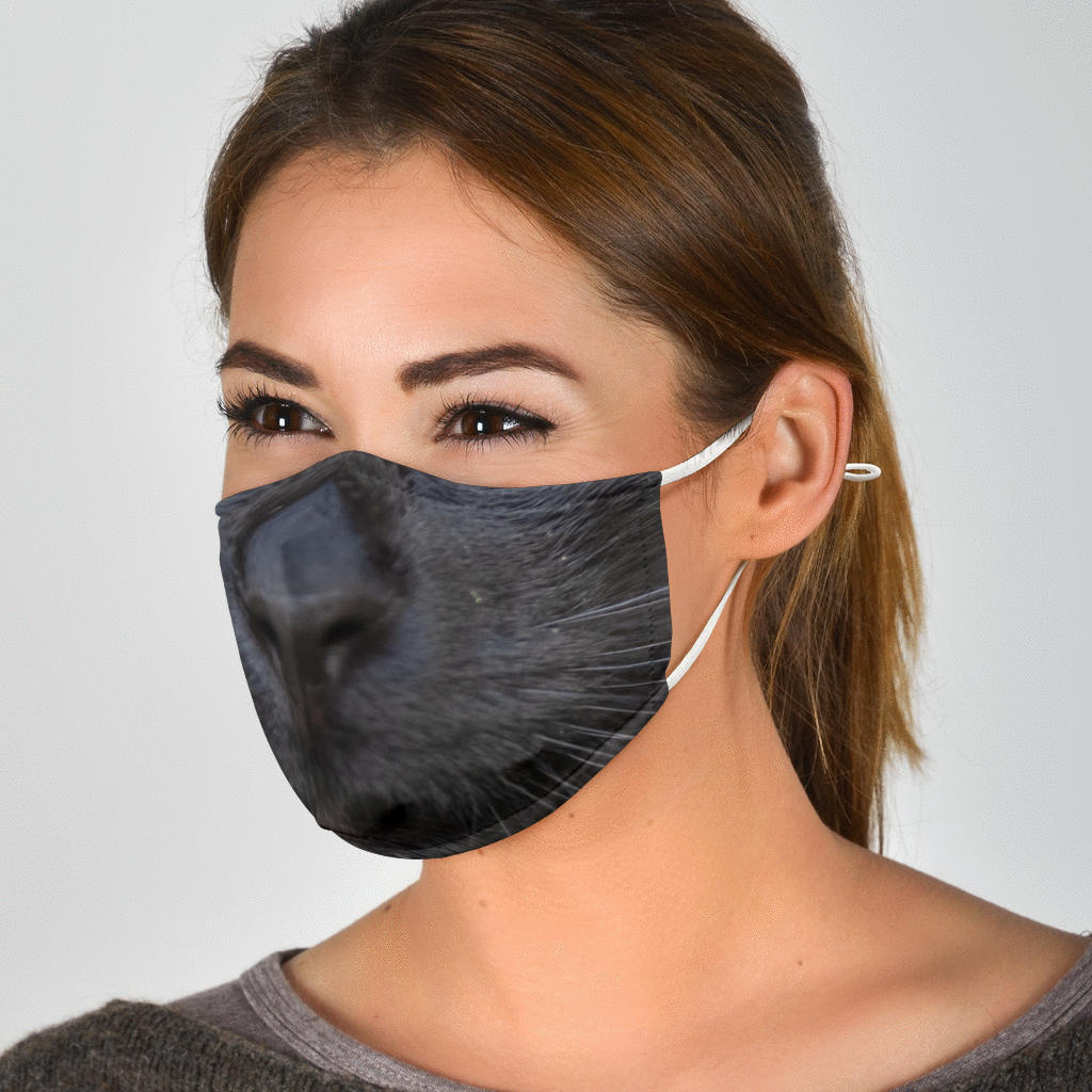 Lovely Black Cat Protection Face Mask – This is iT Original
