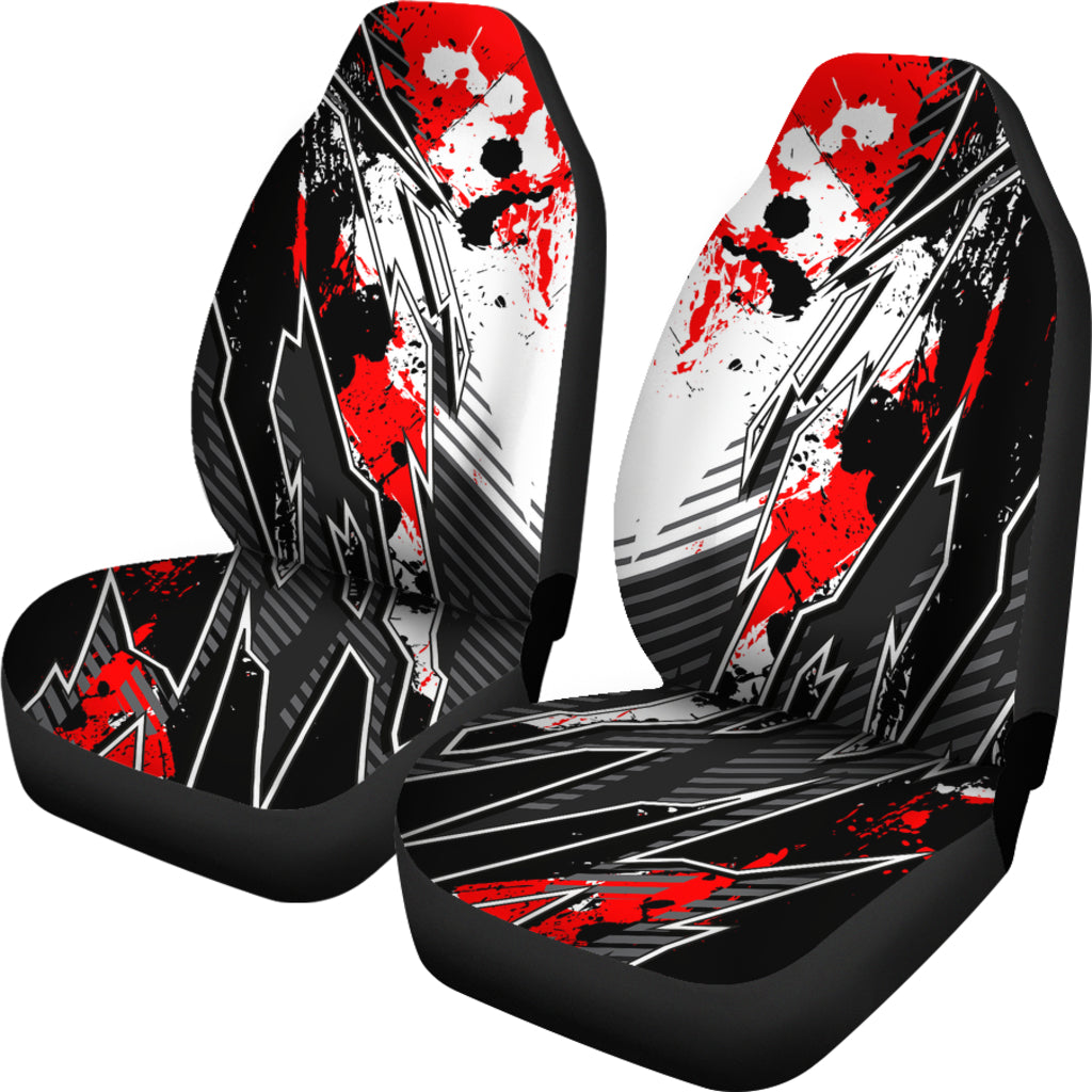 Racing Style Bloody Red & Black Vibes Car Seat Covers – This is iT Original