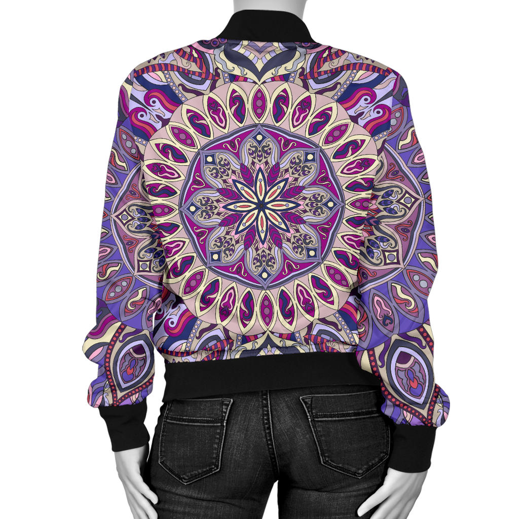 Ornamental Magical Purple Women's Bomber Jacket – This is iT Original