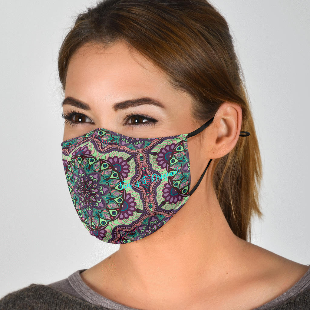 Beautiful Vibes Mandala Two Protection Face Mask – This is iT Original
