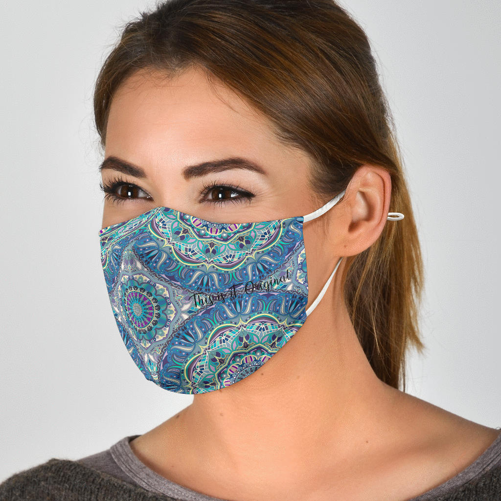 Most Beautiful Mandala Two Protection Face Mask – This is iT Original