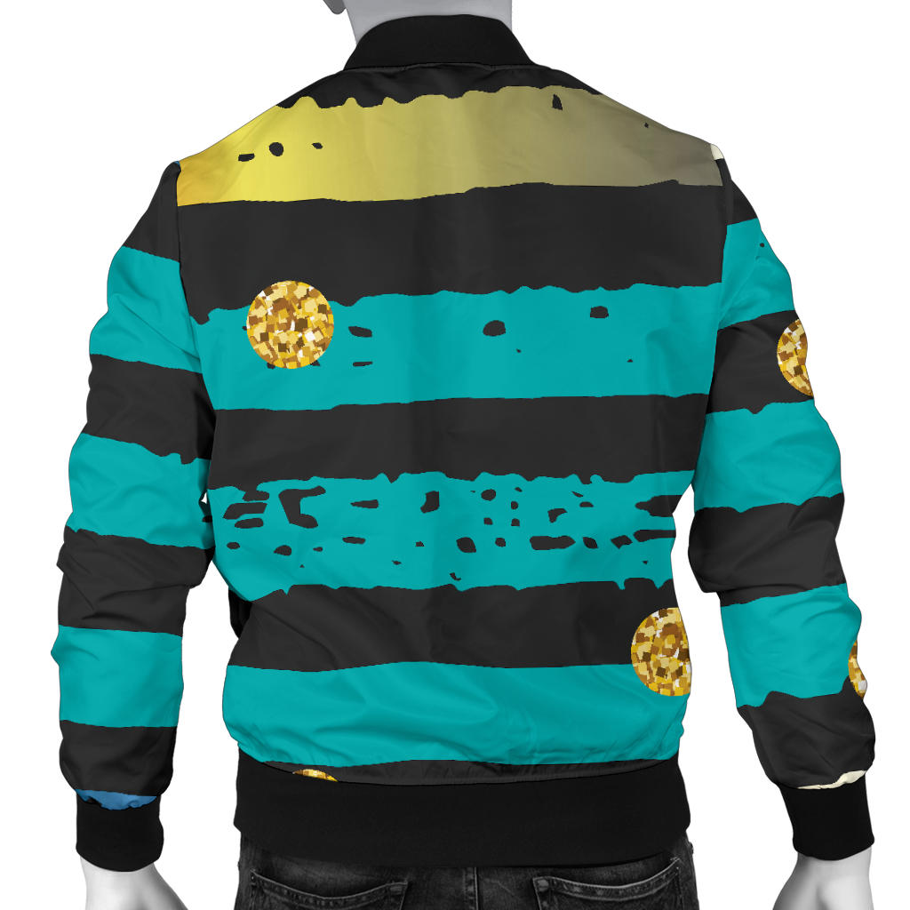 Luxury Neon Strips Men's Bomber Jacket – This is iT Original