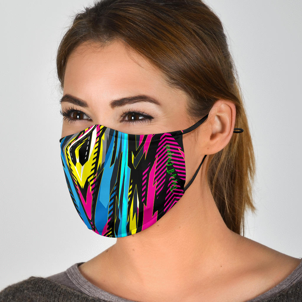 Racing Mix Colorful Style Protection Face Mask – This is iT Original