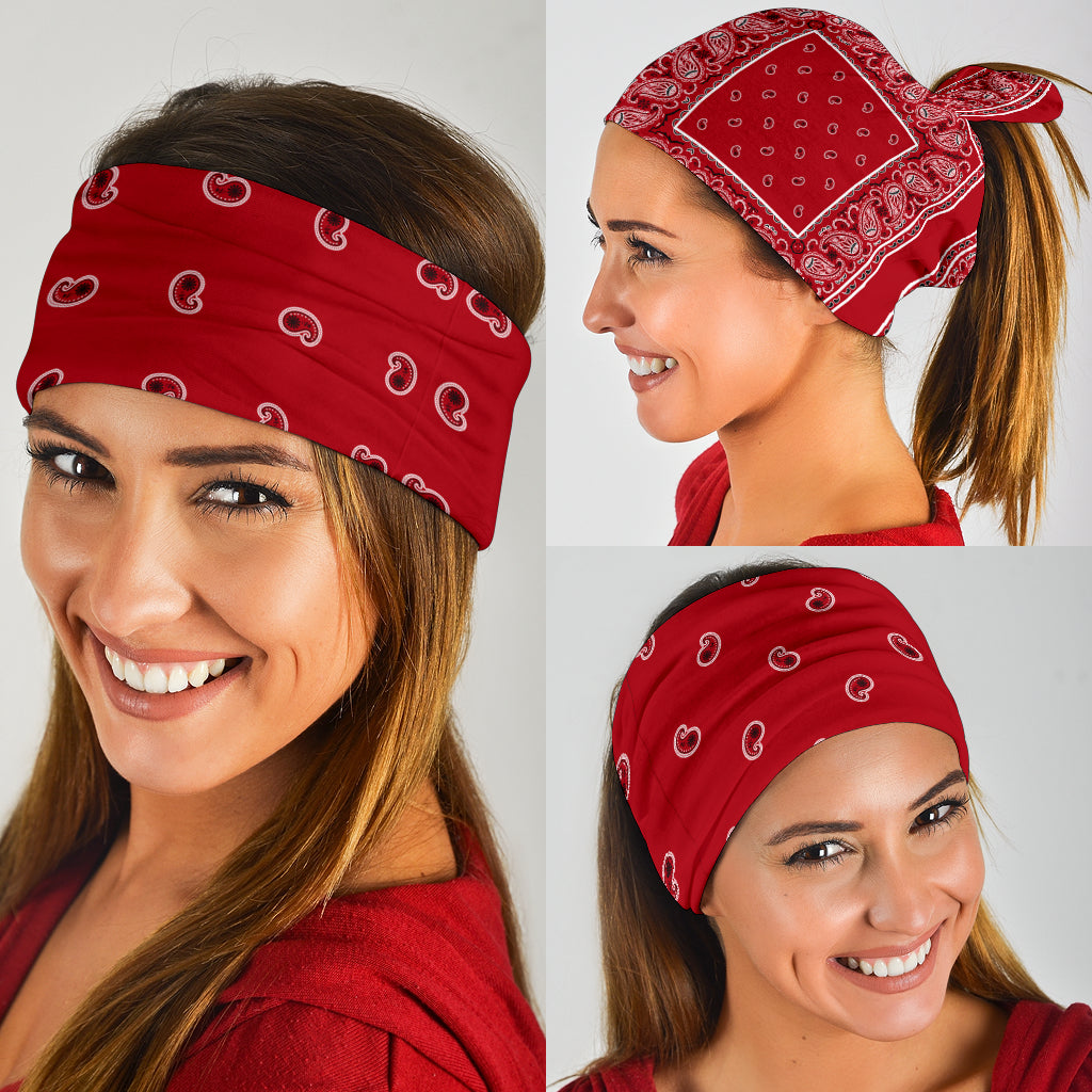 Lovely Red Bandana Style Bandana 3-Pack – This is iT Original