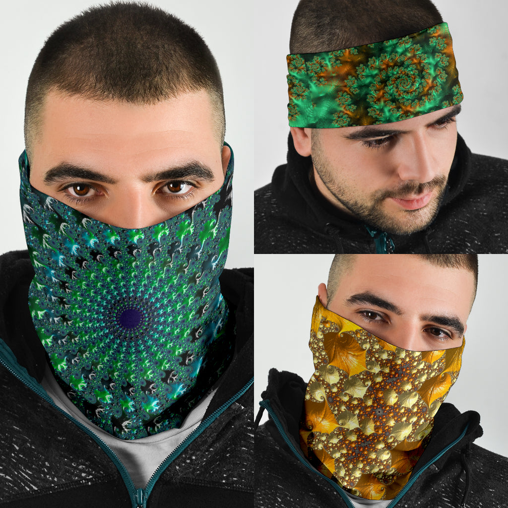 Psychedelic Abstract Mandala Style Collection Bandana 3-Pack – This is ...