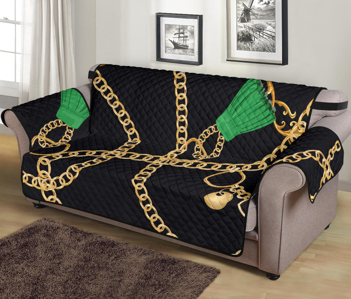 Luxury Chain 70'' Sofa Protector – This is iT Original