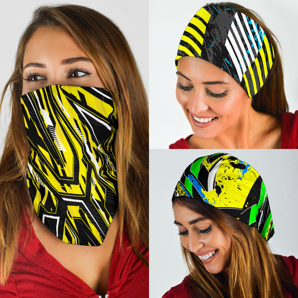 Racing Style Colorful Vibe 1 Bandana 3-Pack – This is iT Original