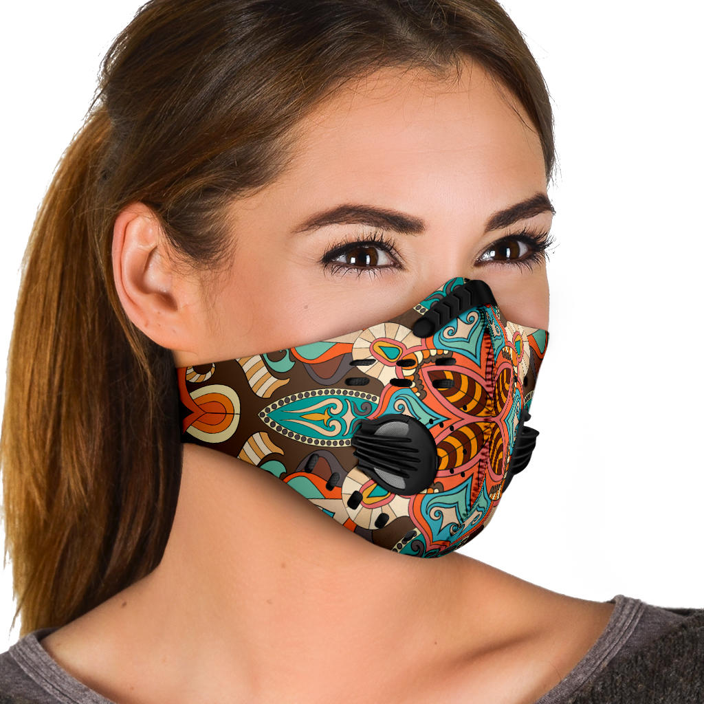Most Beautiful Mandala Three Premium Protection Face Mask – This is iT ...