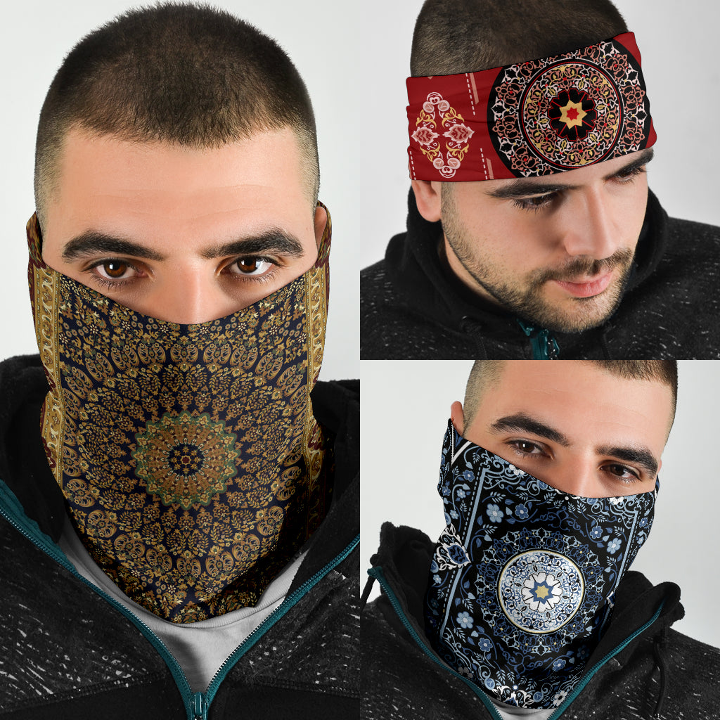 Luxury Oriental Mandala 6 Design on Bandana 3-Pack – This is iT Original