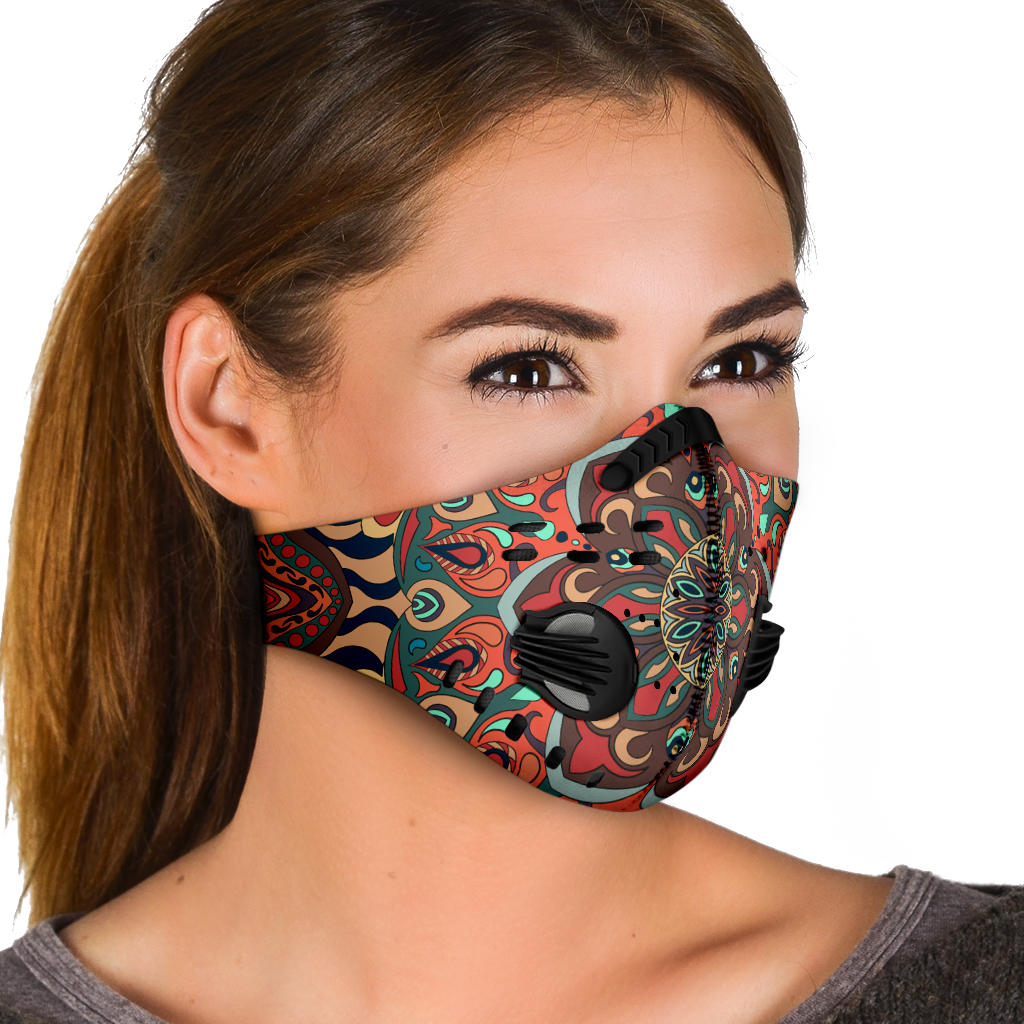 Beautiful Vibes Mandala Four Premium Protection Face Mask – This is iT ...