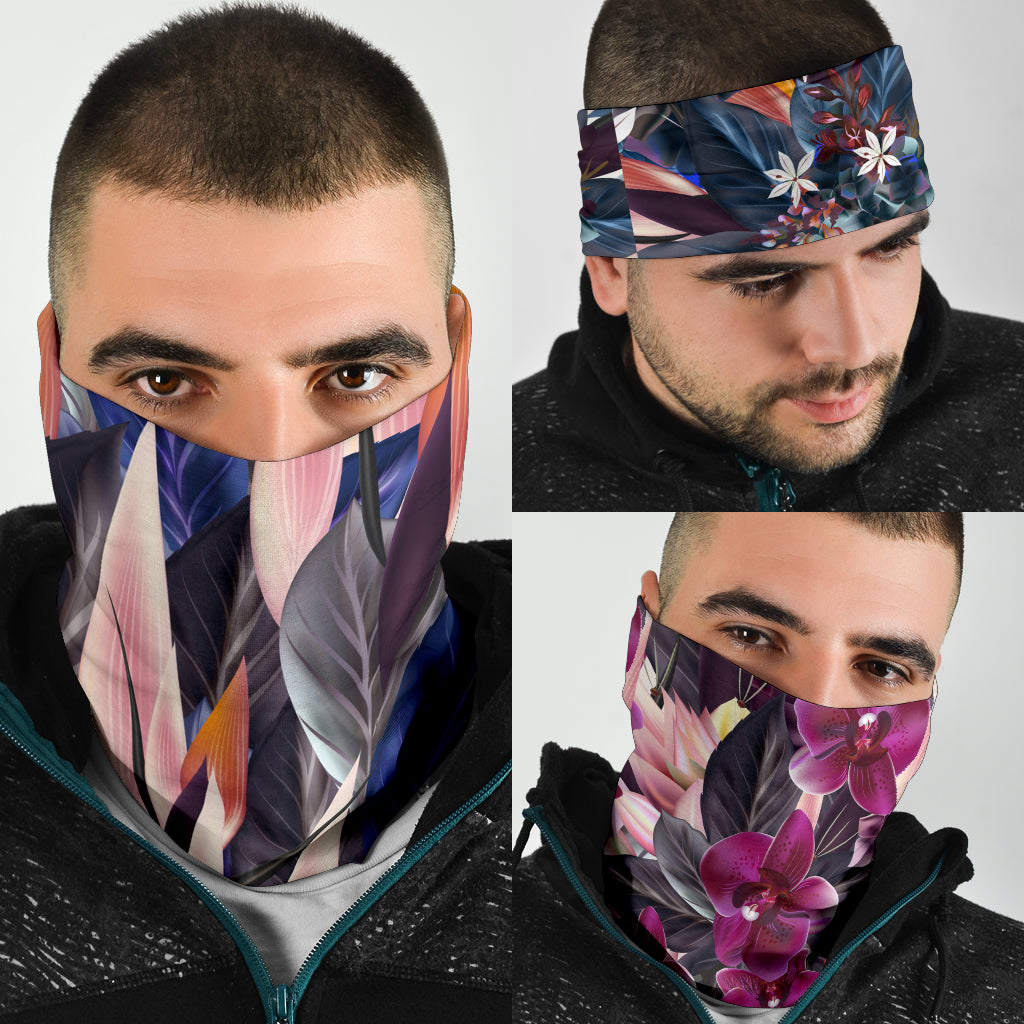 Colorful Flowers Art Bandana 3-Pack – This is iT Original
