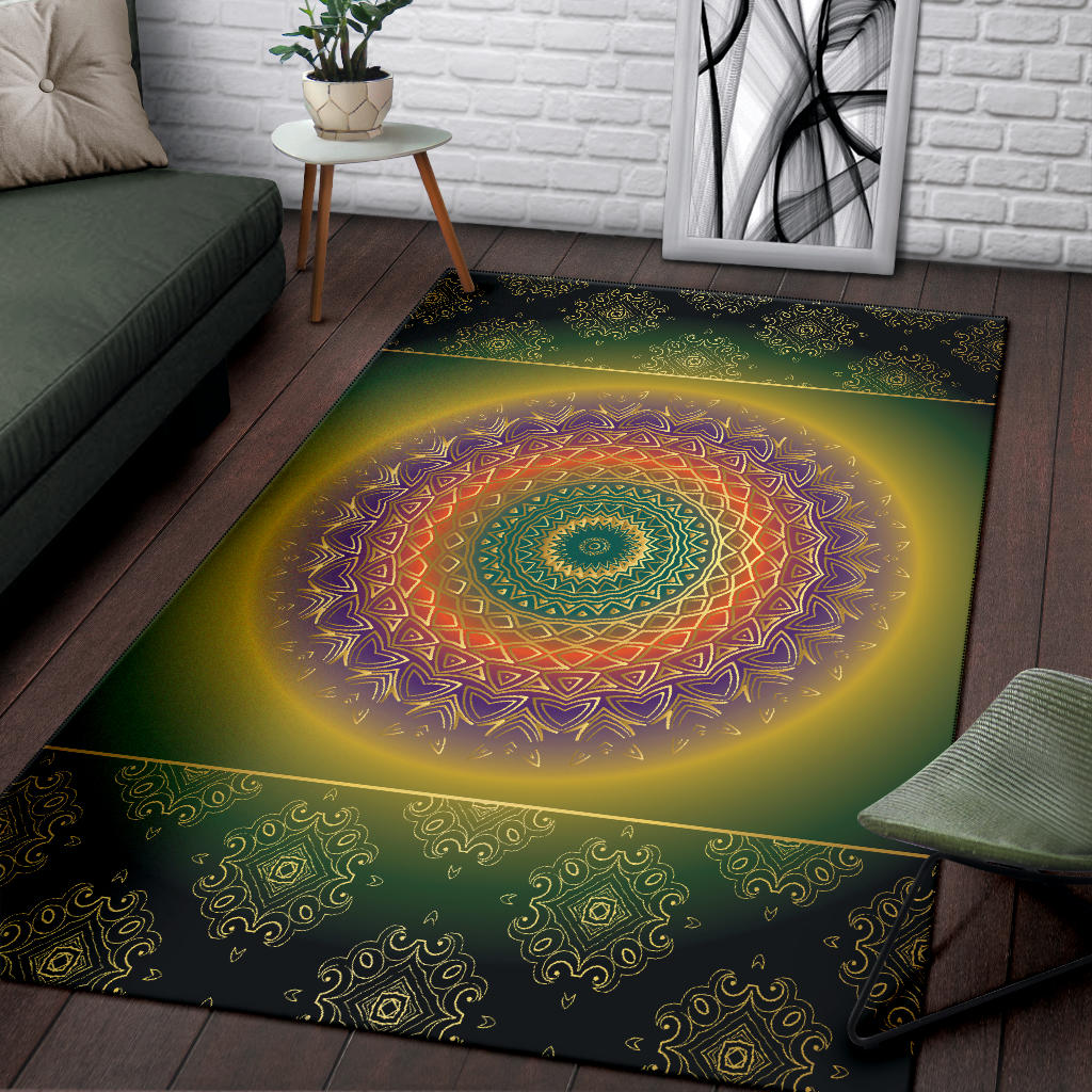 Colorful Mandala Area Rug – This is iT Original